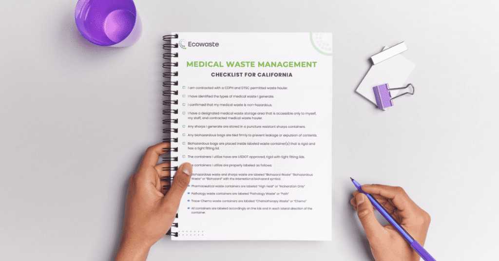 California Medical Waste Checklist | Ecowaste Solutions